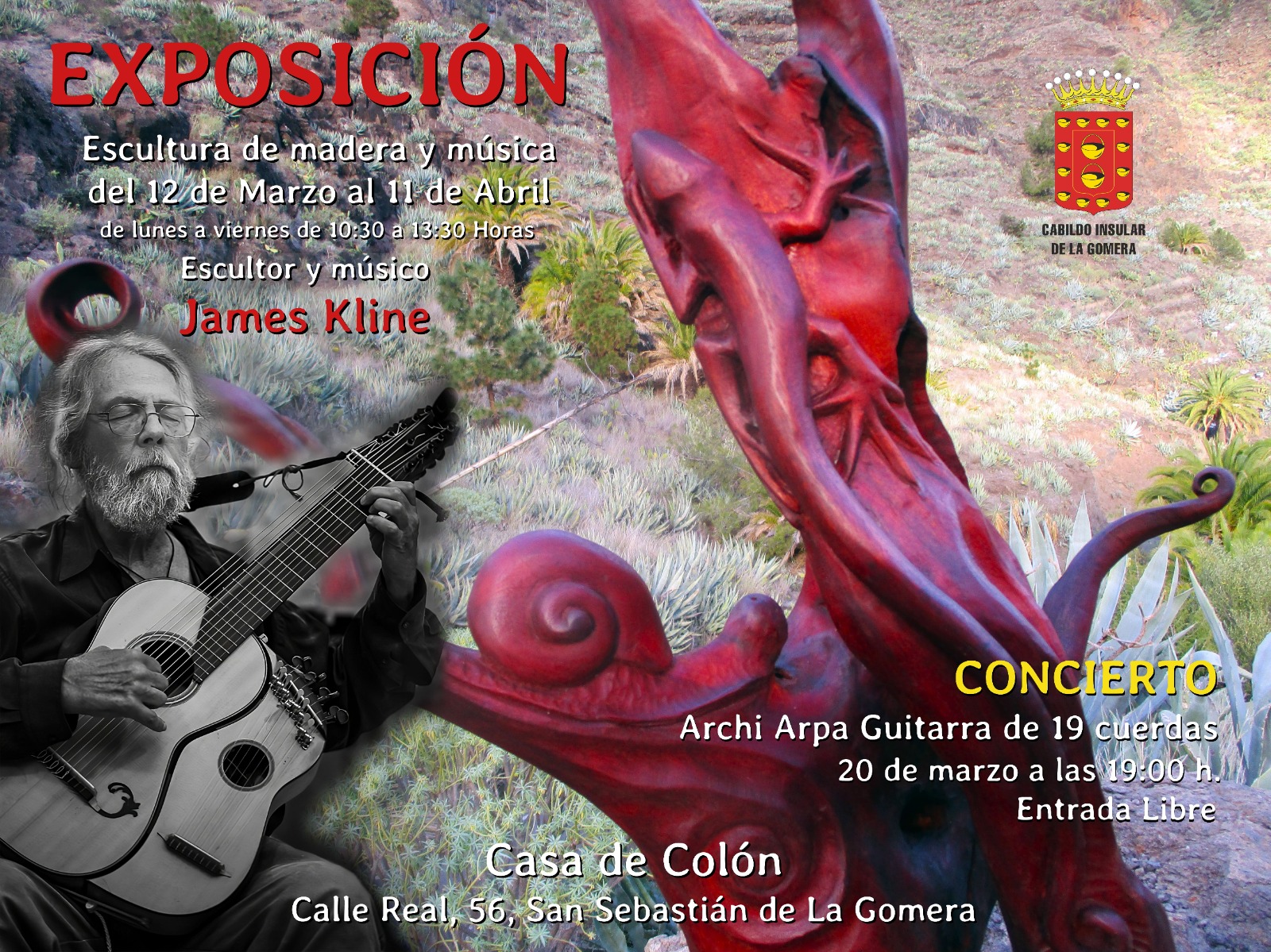 La Casa de Colón inaugura la exposición ‘Escultura de madera y música ...